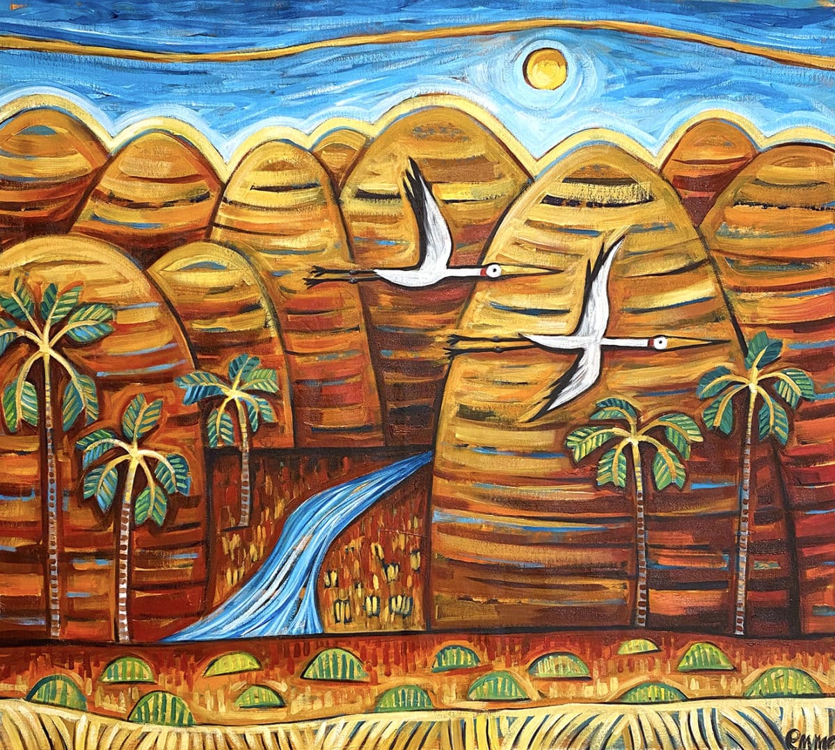 Summertime original - Emma Blyth - Australian Made Art